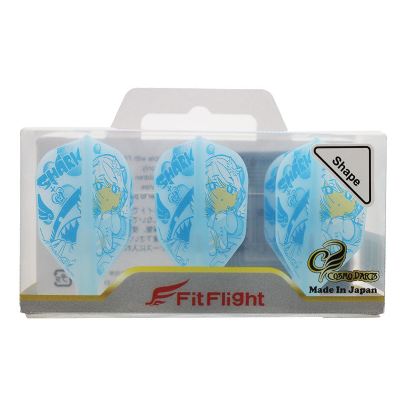 Fit Flight Printed Shark Dreams Shape Darts Flight – Dartsbuddy.com
